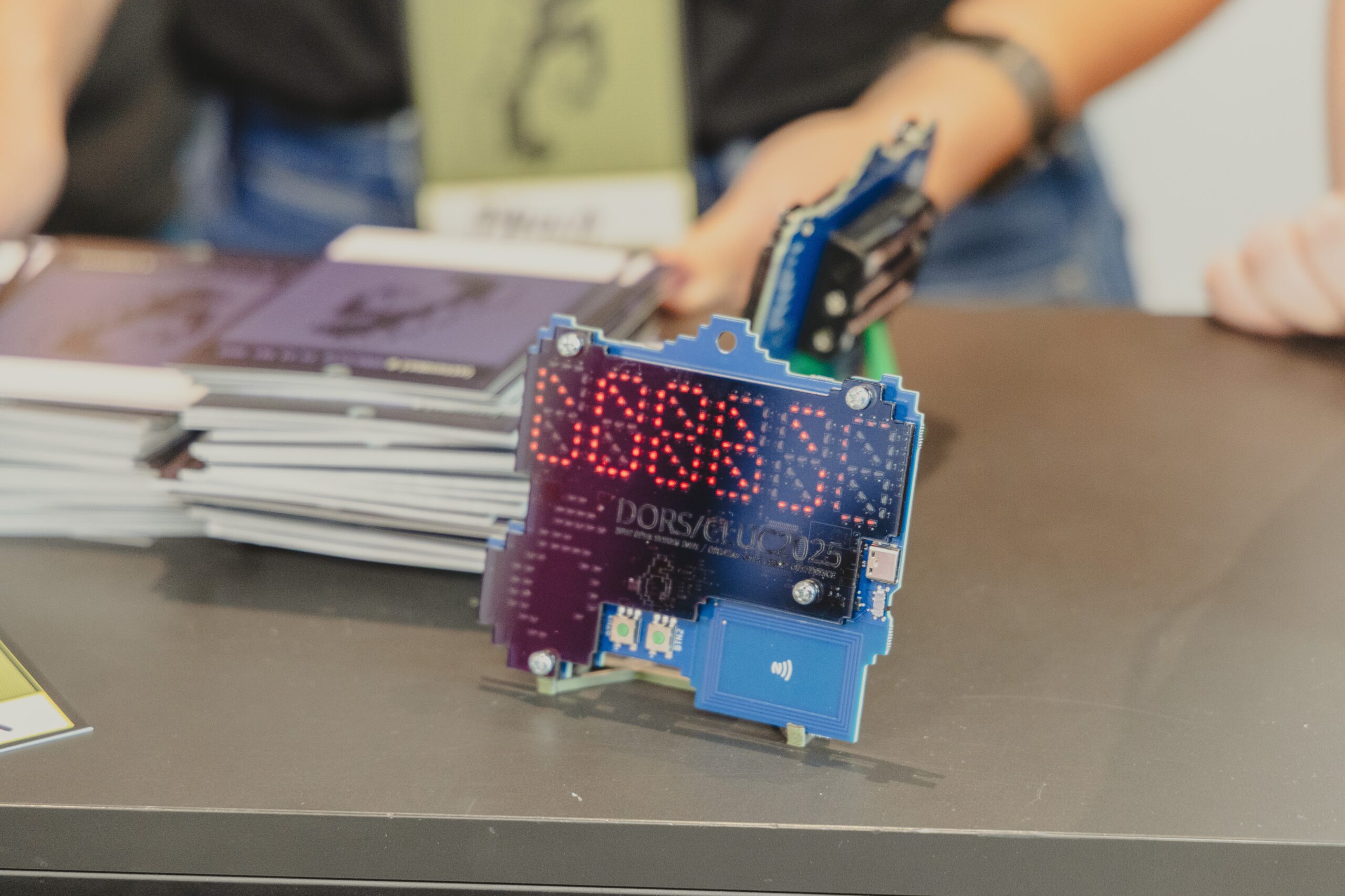 Python script that connects the badge to Home Assistant via MQTT - DORS ...